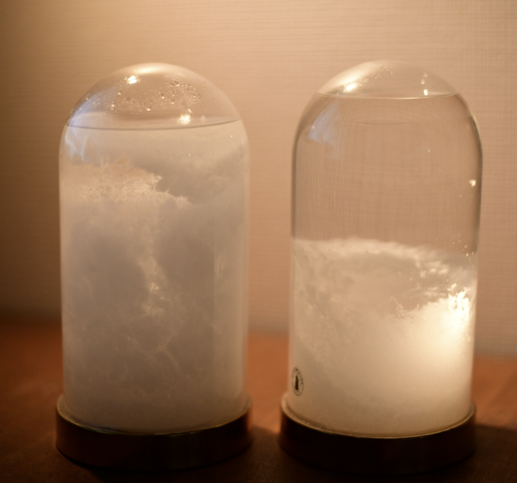 DIY Storm Glass in an IKEA Glass Dome — Turning Weather into Art ...